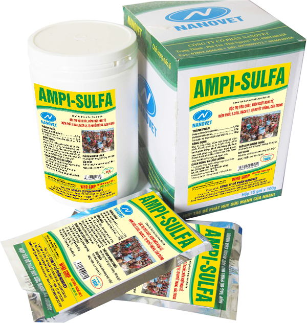 AMPI - SULFA - Công ty Cổ Phần Nanovet