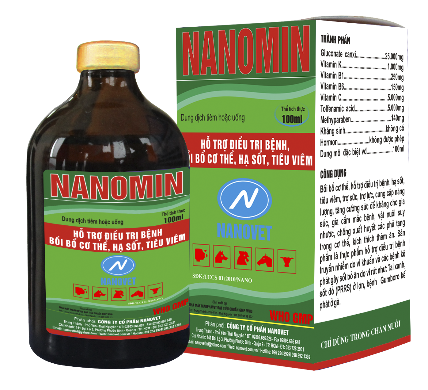 NANOMIN - Công ty Cổ Phần Nanovet