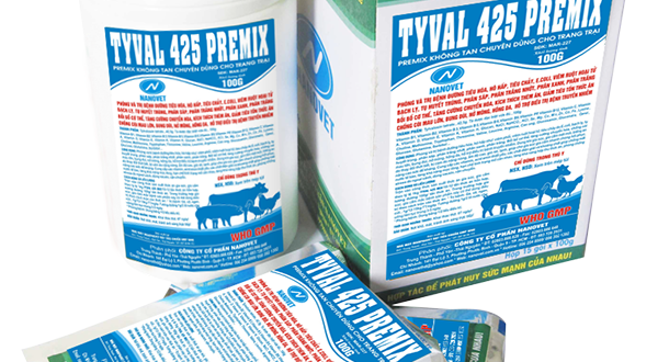 TYVAL 425 MIX - Công ty Cổ Phần Nanovet